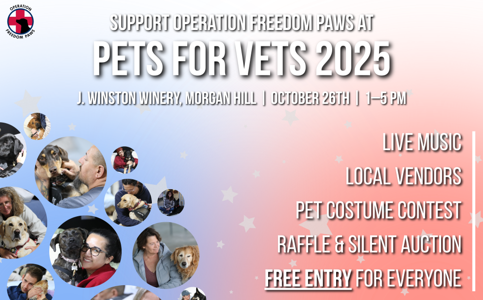 Pets for Vets 2025 - Operation Freedom Paws